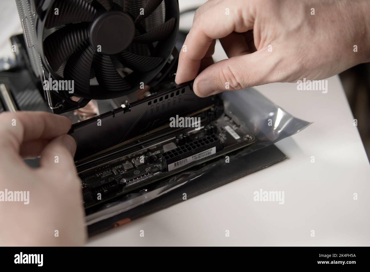 Installing processor hi-res stock photography and images - Alamy