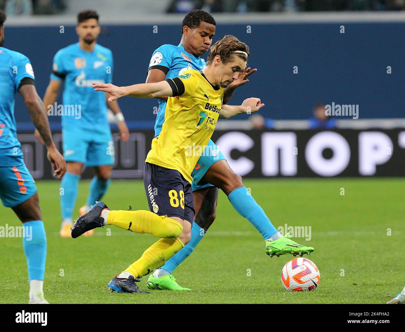 World Russian Premier League Season 2022/2023. FC Zenit - FC Rostov ...