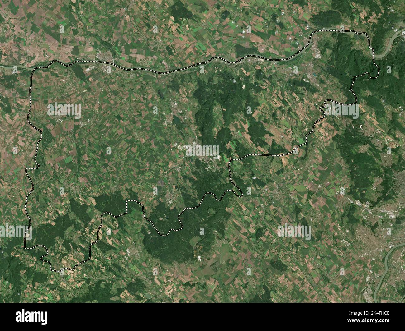 Komarom esztergom outline map hi-res stock photography and images - Alamy