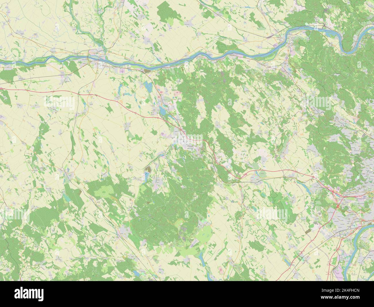 Komarom esztergom outline map hi-res stock photography and images - Alamy