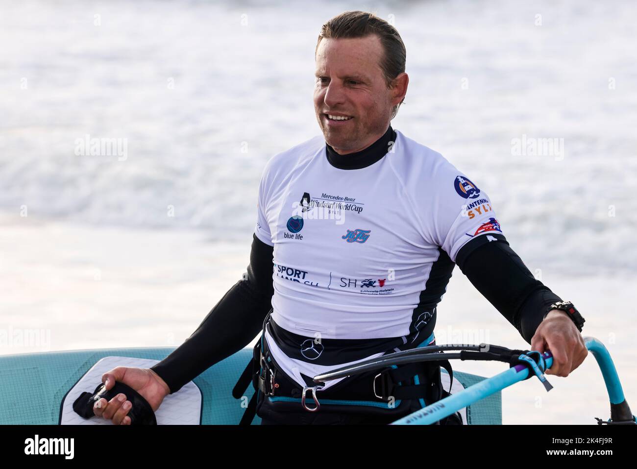 02 October 2022, Schleswig-Holstein, Westerland/Sylt: Klaas Voget (Kiel ...