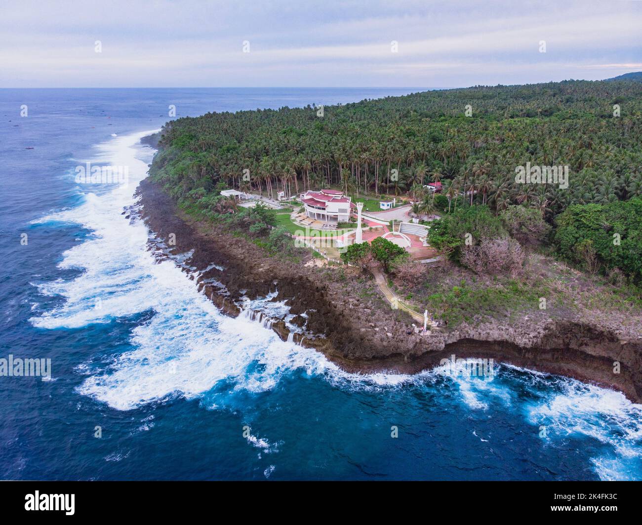 A beautiful view of Pusan point in Mindanao, Philippines Stock Photo ...