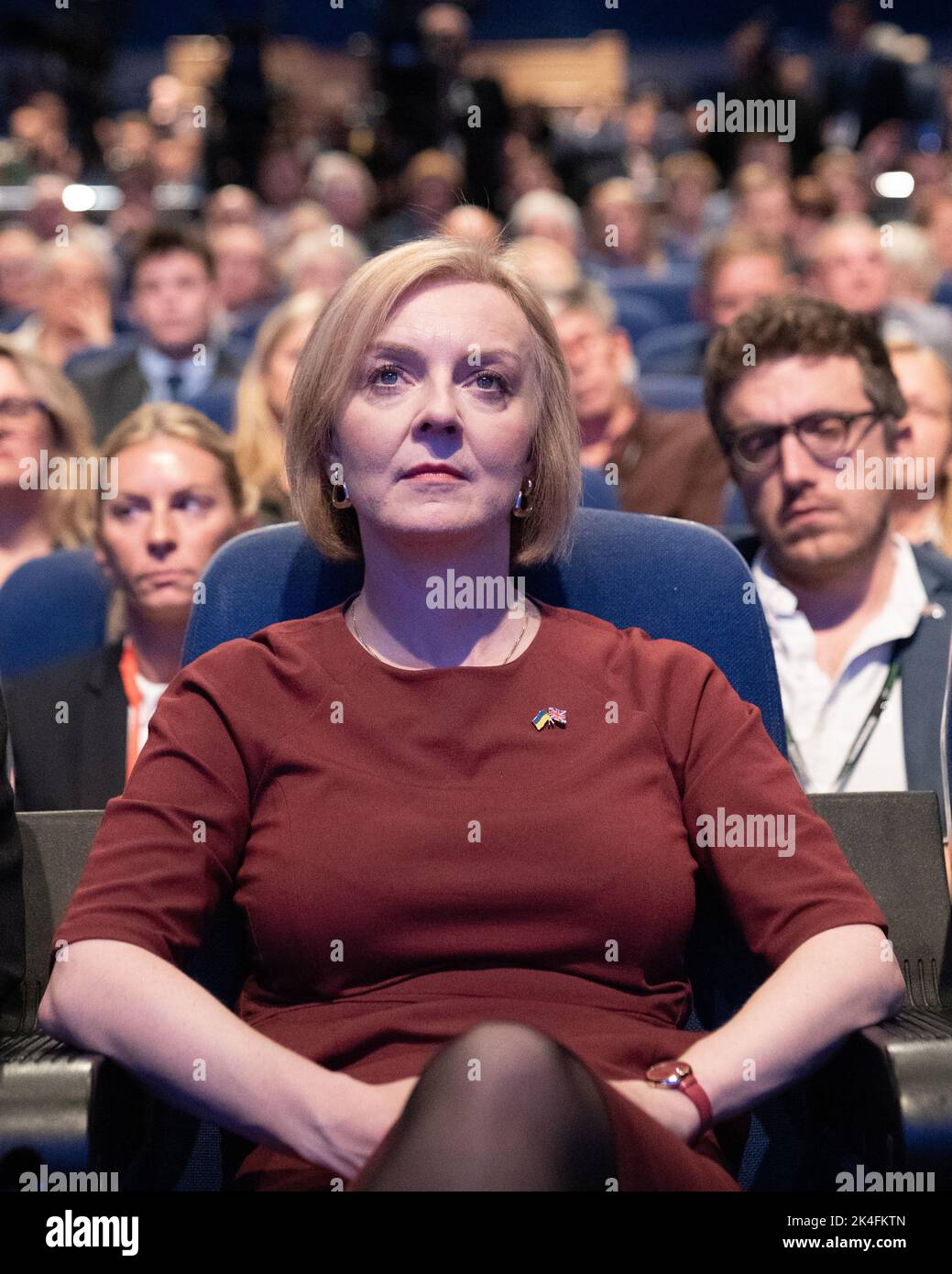 Prime Minister Liz Truss during a tribute to the late Queen Elizabeth ...
