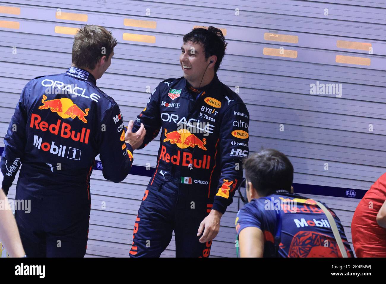 Singapore. October 2nd 2022; Marina Bay, Singapore, Singapore FIA Formula 1 Grand Prix: Race day ...