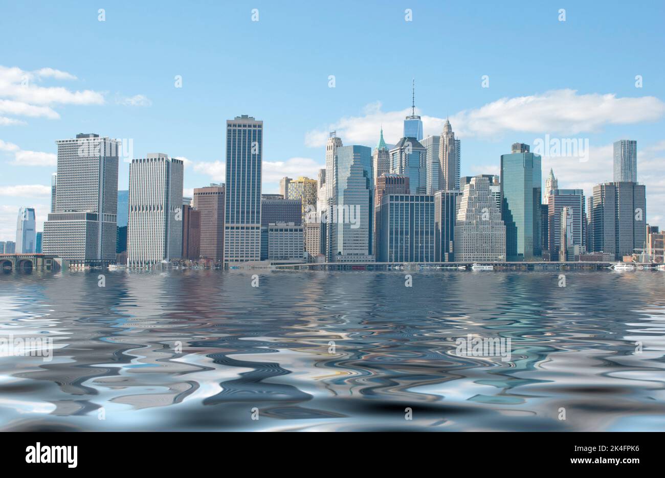 New York City. 3D rendering Stock Photo - Alamy