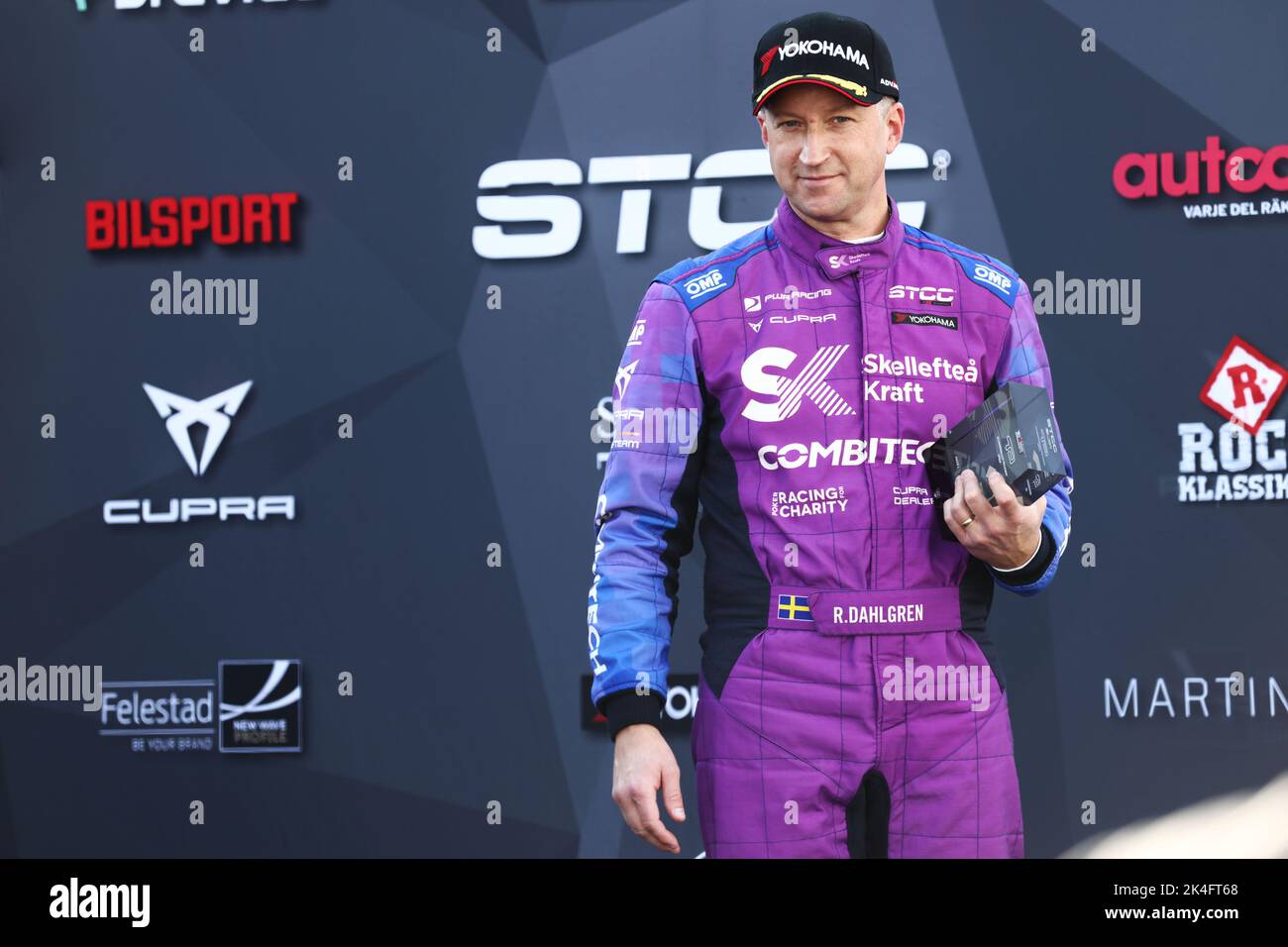 No. 2 Robert Dahlgren after Saturday's STCC first race in the Grande ...