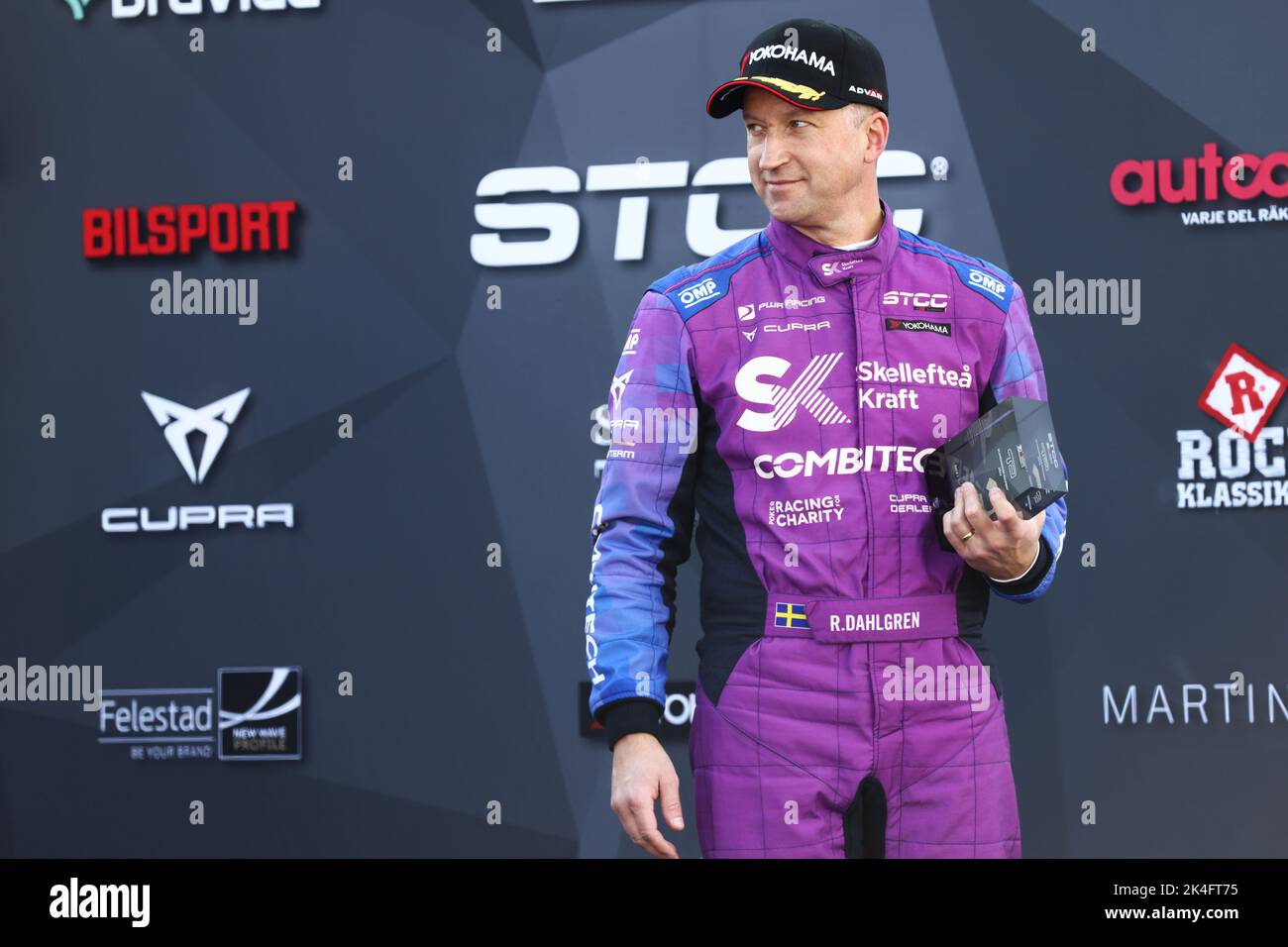 No. 2 Robert Dahlgren after Saturday's STCC first race in the Grande ...
