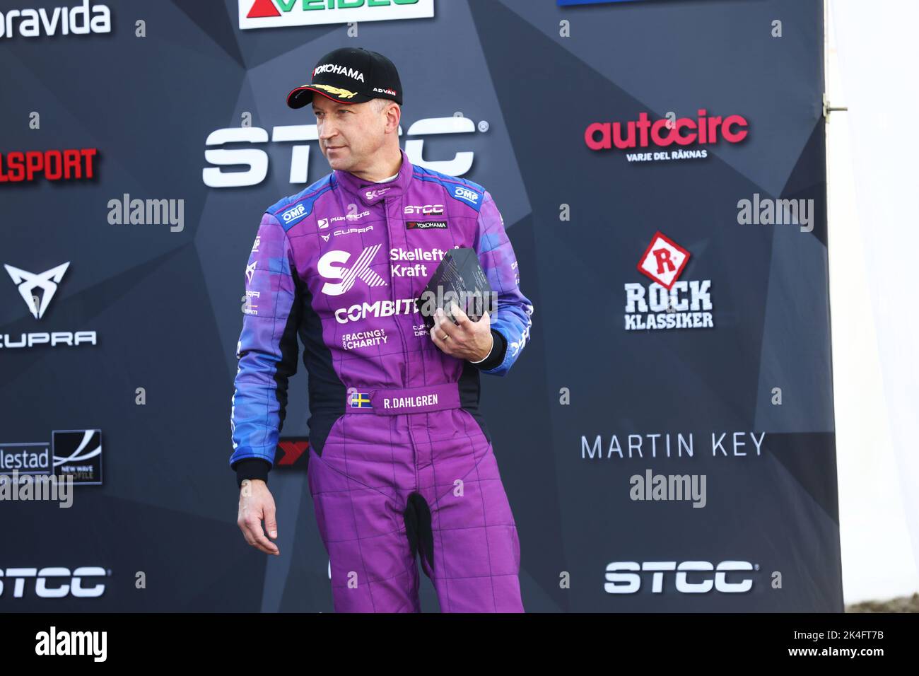 No. 2 Robert Dahlgren after Saturday's STCC first race in the Grande ...