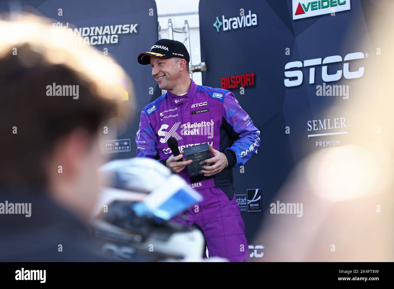 No. 2 Robert Dahlgren after Saturday's STCC first race in the Grande ...