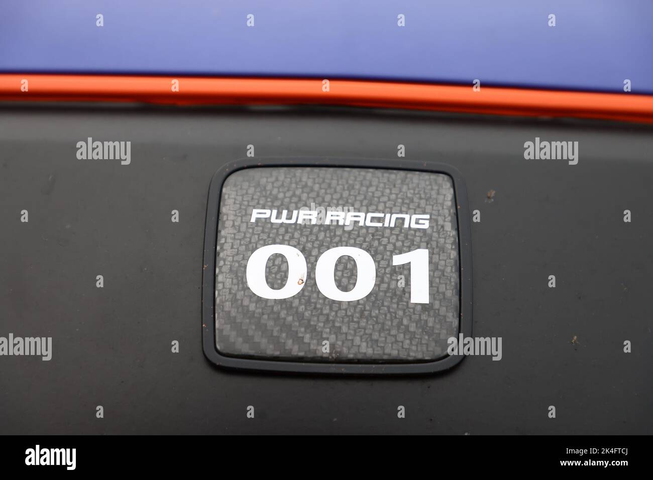 The electric prototype PWR001 during Saturday's STCC race in the Grande ...