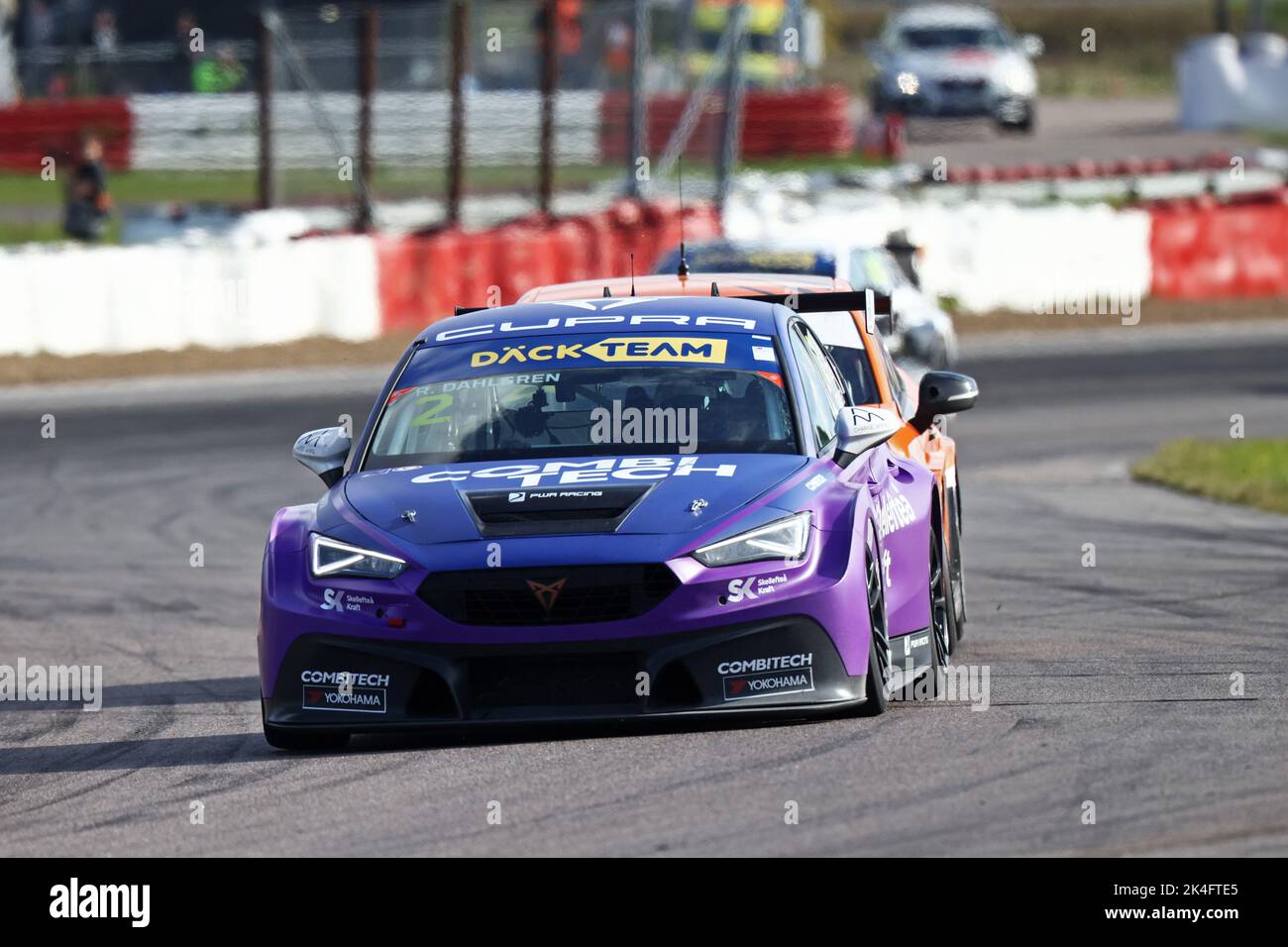 No. 2 Robert Dahlgren during STCC, during the Grande finale at Mantorp ...