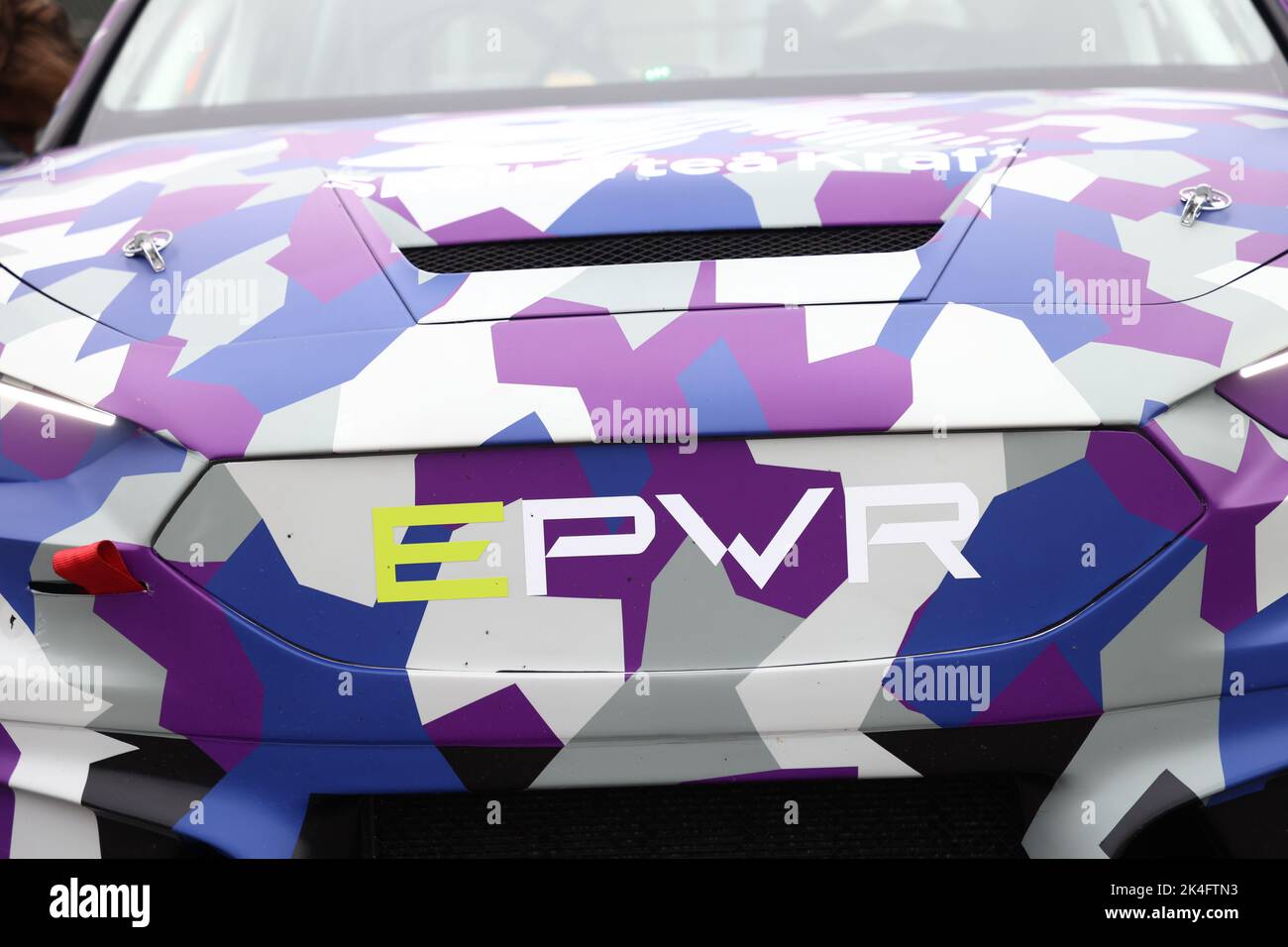 The electric prototype PWR002 during Saturday's STCC race in the Grande ...