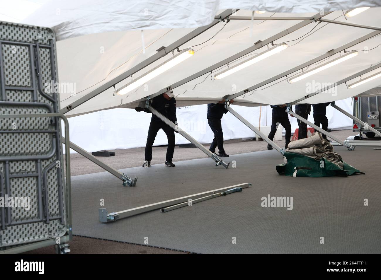 General view during Saturday's race in the Grande Finale at Mantorp ...