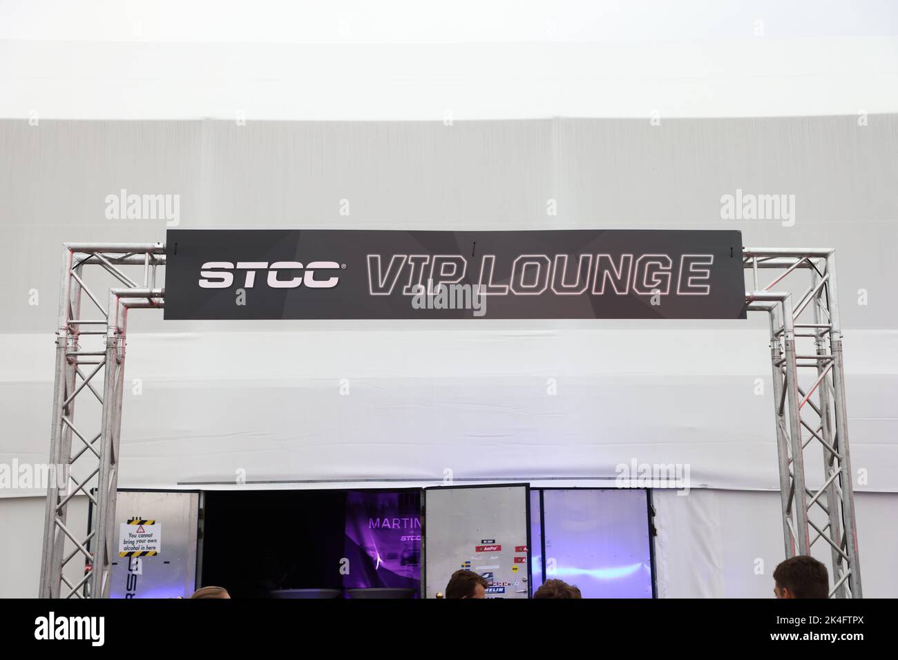 STCC Vip lounge during Saturday's race in the Grande Finale at Mantorp ...