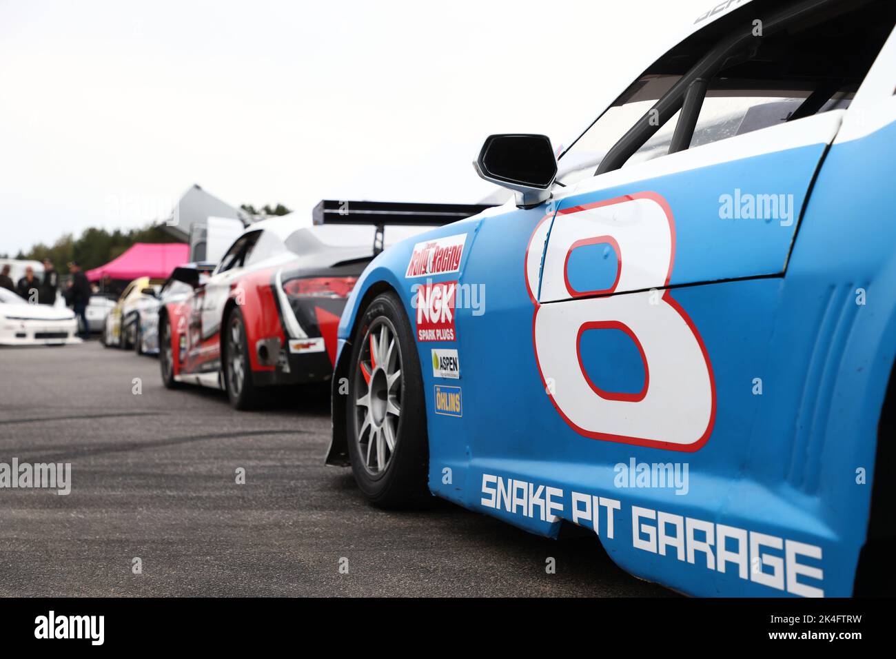 General view, here V8 Thunder Cars, no. 8 a Chevrolet Camaro, during ...