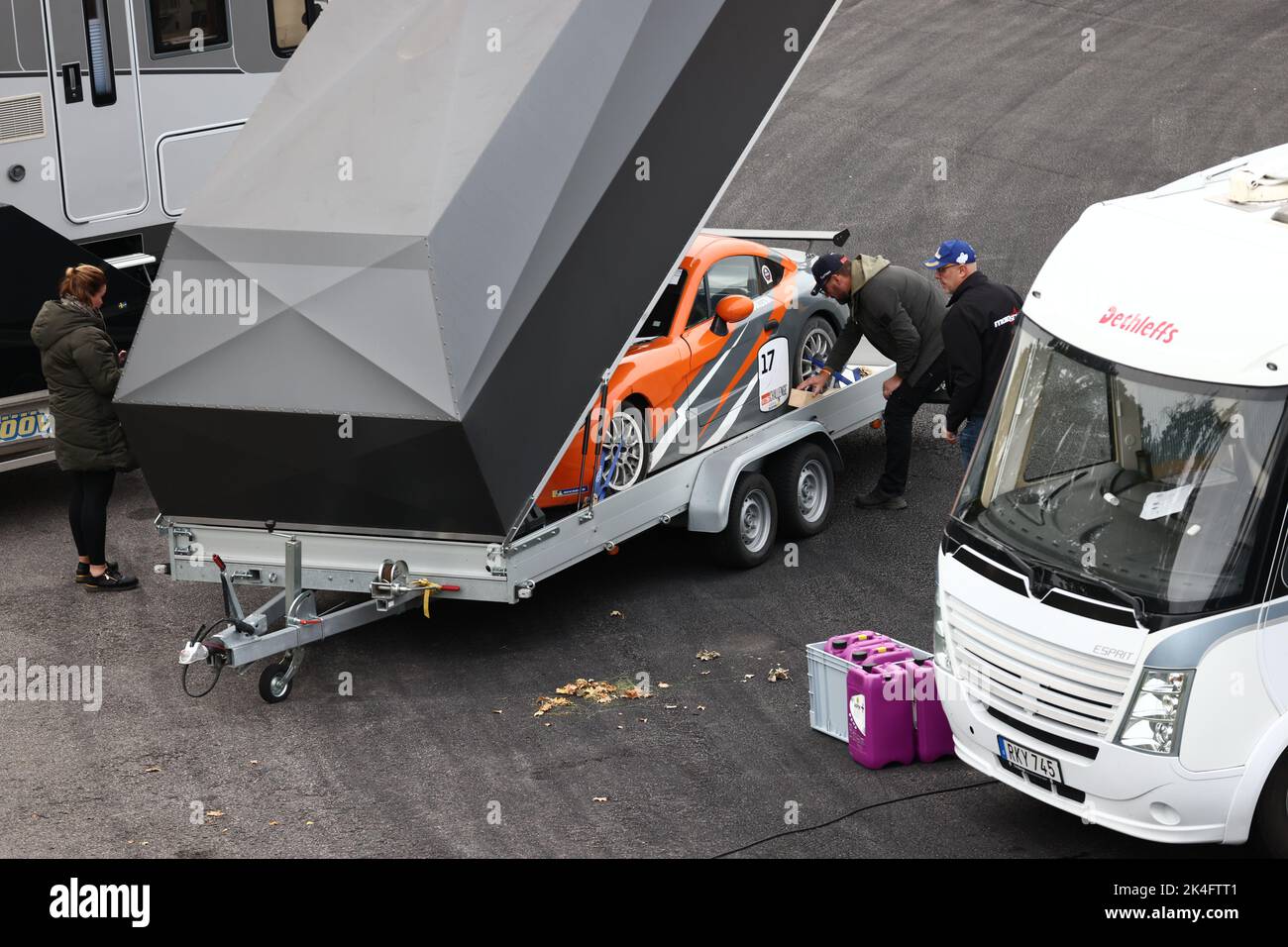 General view during Saturday's race in the Grande Finale at Mantorp ...
