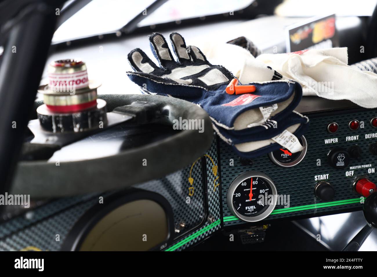 General view, here V8 Thunder Cars, during Saturday's race in the ...