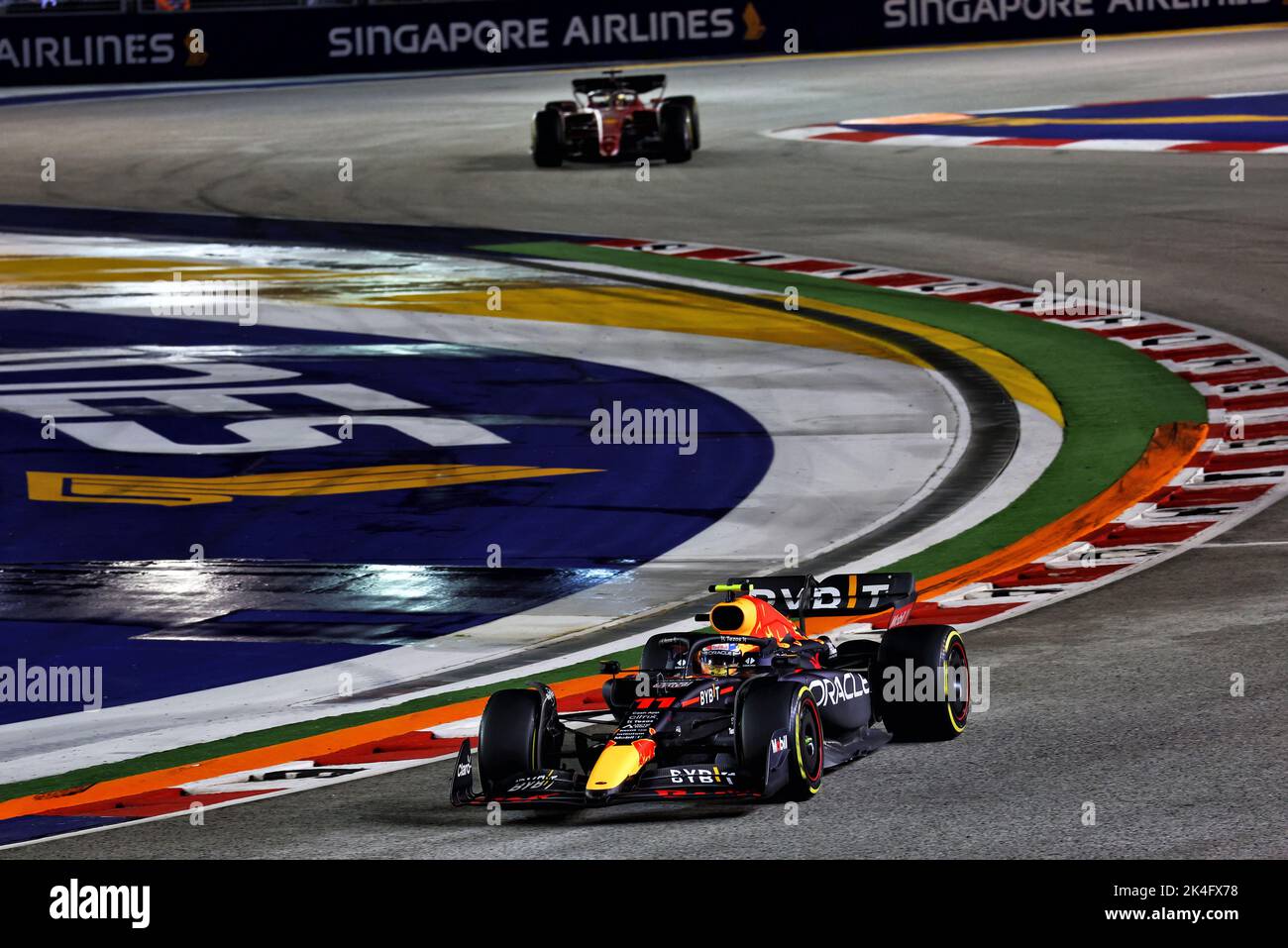 Singapore, Singapore. 02nd Oct, 2022. Sergio Perez (MEX) Red Bull ...