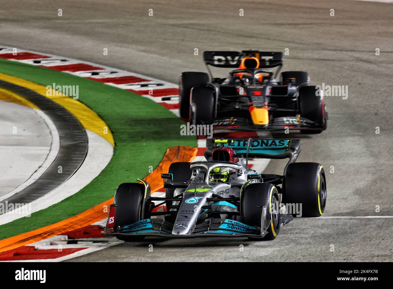 Singapore, Singapore. 02nd Oct, 2022. Lewis Hamilton (GBR) Mercedes AMG ...