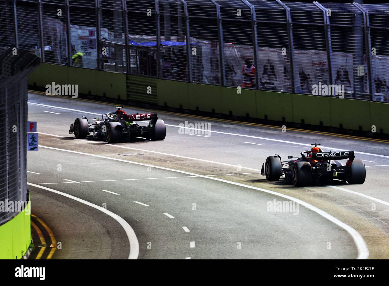Singapore, Singapore. 02nd Oct, 2022. Lewis Hamilton (GBR) Mercedes AMG ...