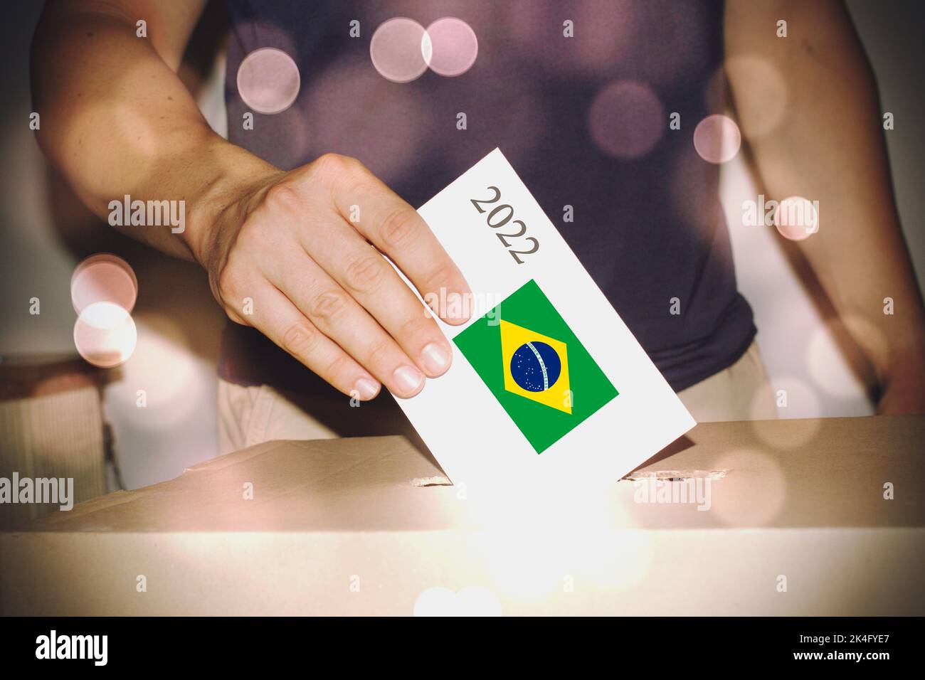 Brazilian political election vote concept Stock Photo - Alamy