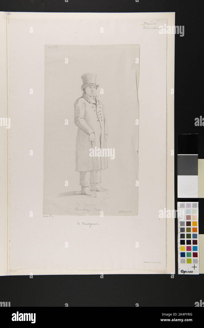 Apparel. "Tas Jeppson Örja, Rönneberg's HD" pencil drawing by Otto ...