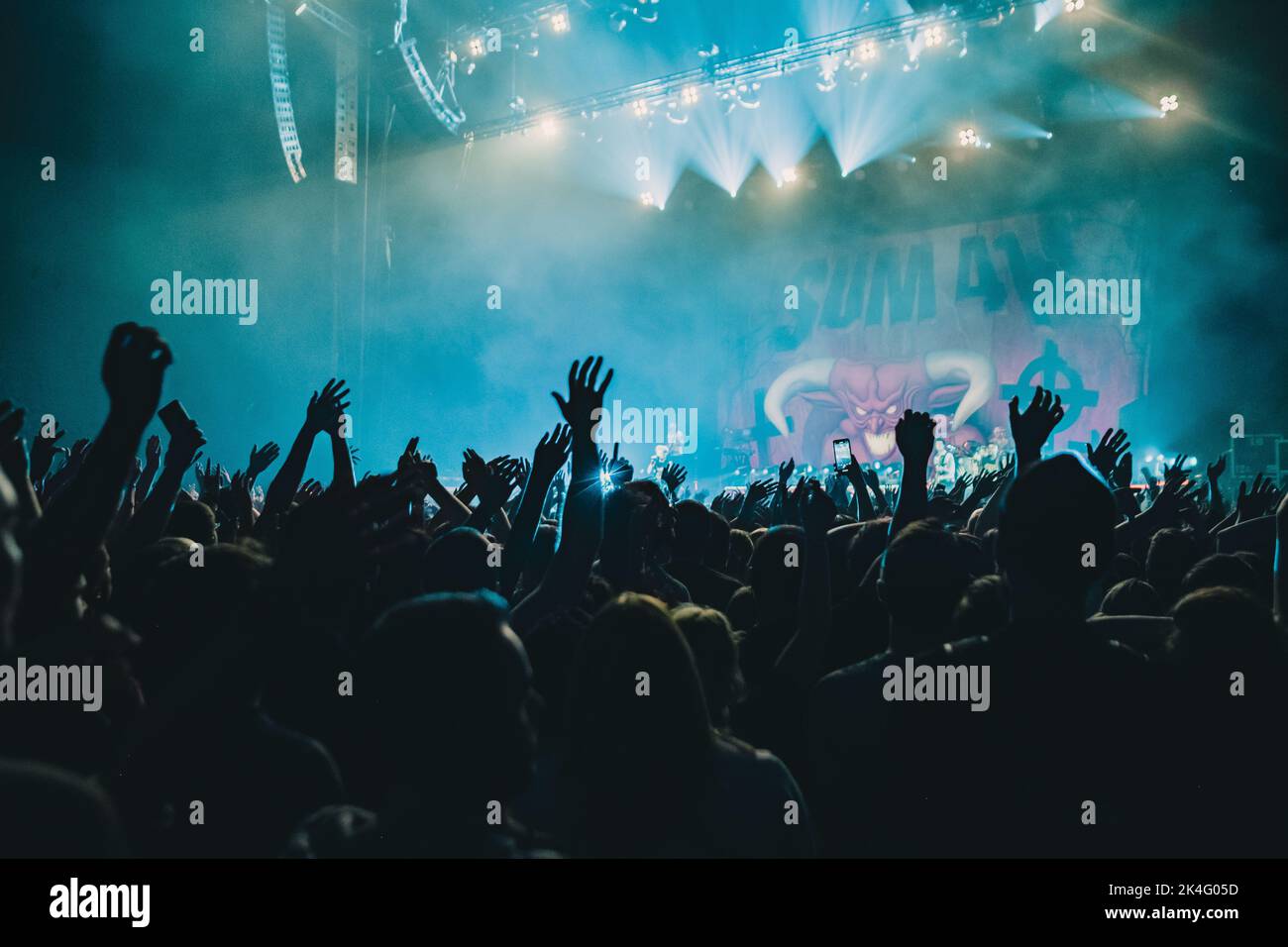 SUM 41 Accor Arena Paris 29 September 2022 Stock Photo - Alamy
