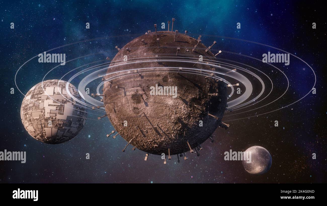 Imaginary Planets And Its Inhabitants