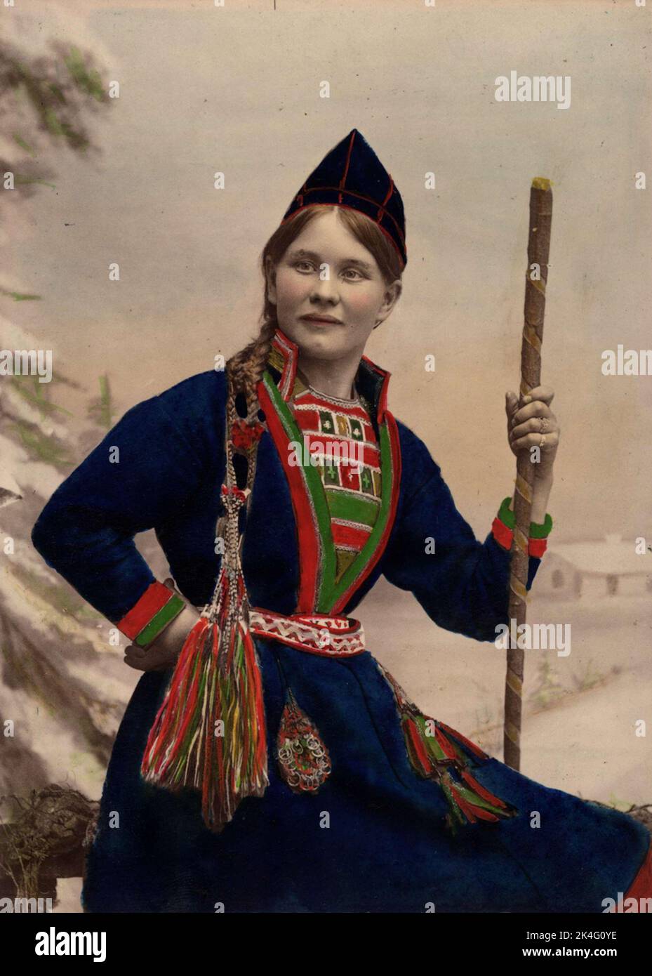 Sami woman costume hi-res stock photography and images - Alamy