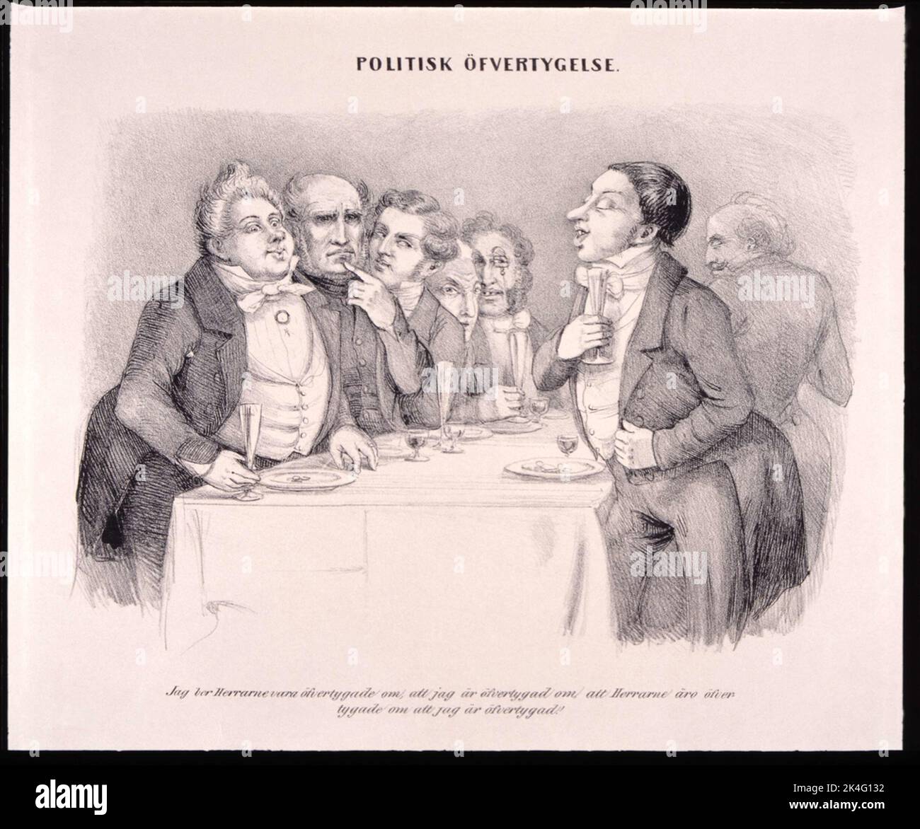 'Political conviction'. I ask the gentlemen to be convinced that I am ...