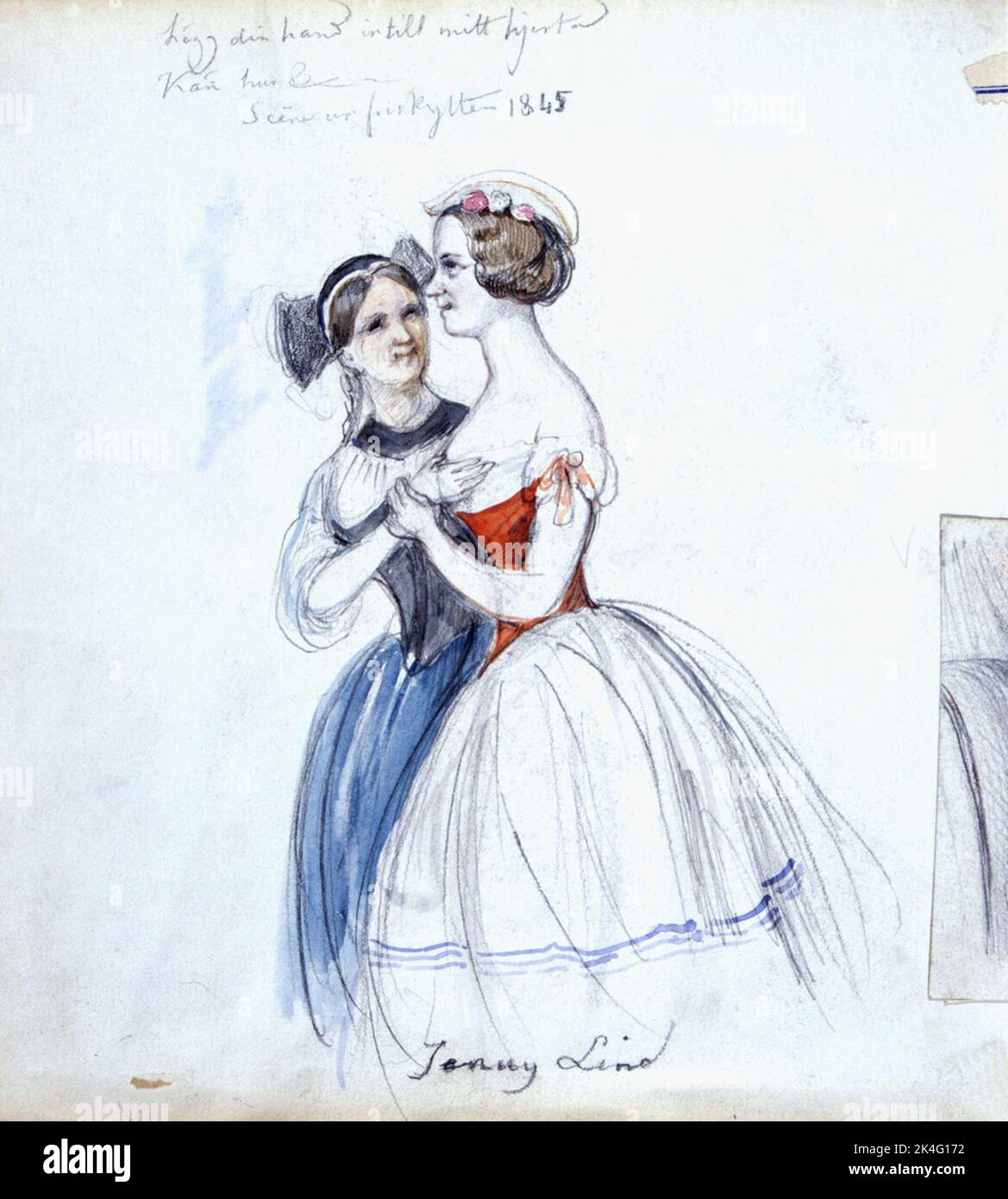 Place your hand next to my heart. Feel how ... "Scene from Friskytten ...