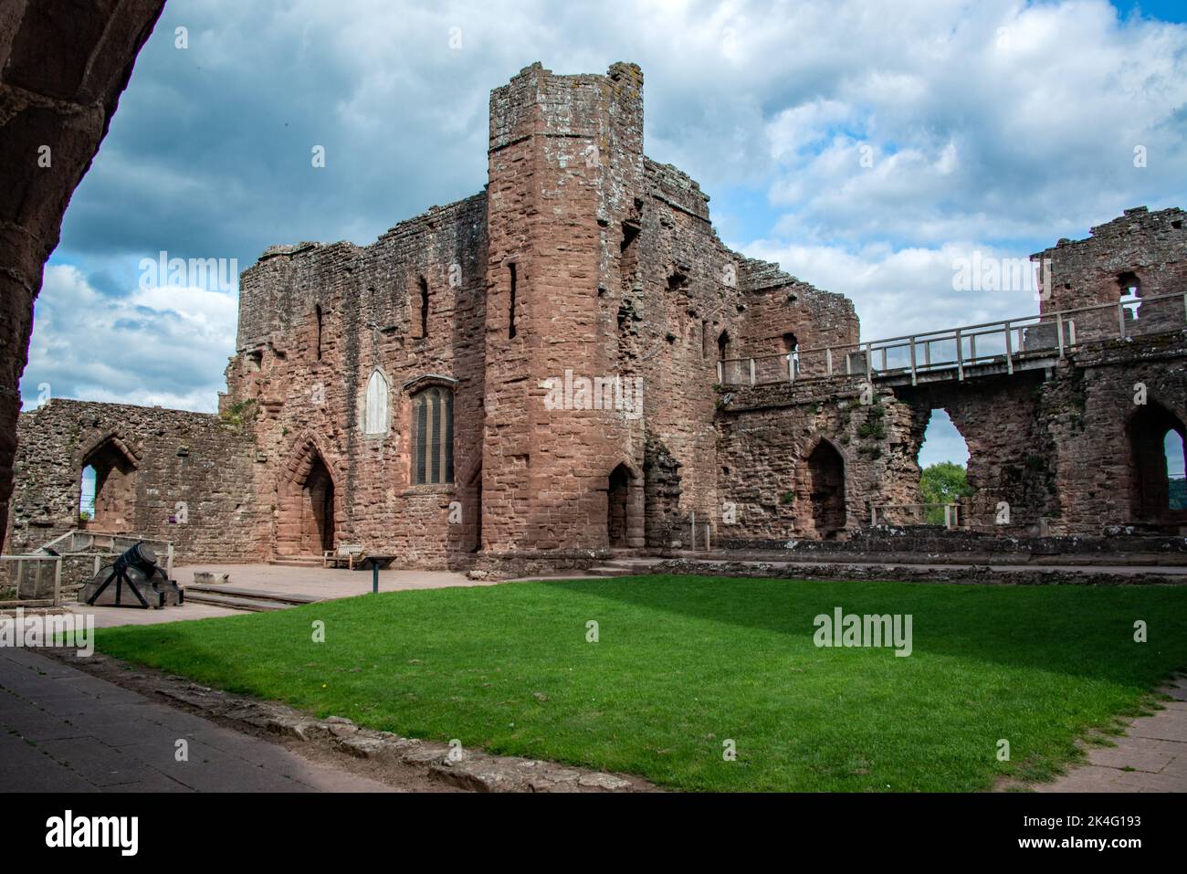 Goodrich Castle, Herefordshire Stock Photo - Alamy