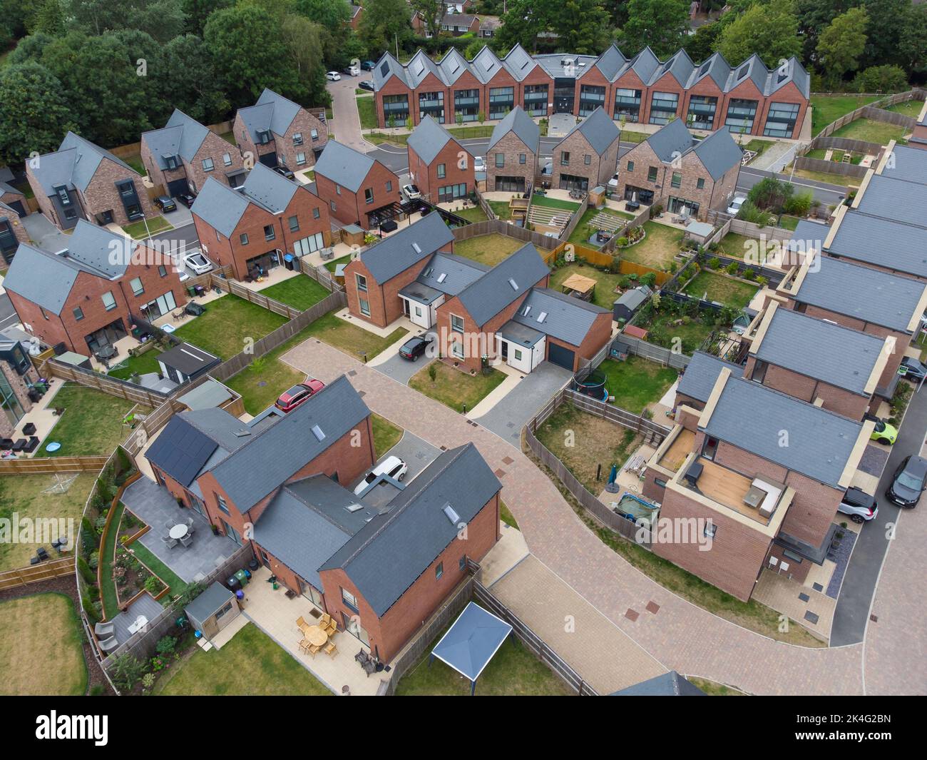 New development aerial view uk hi-res stock photography and images - Alamy