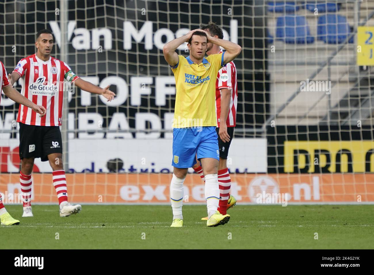 WAALWIJK - Pelle Clement of RKC Waalwijk during the Dutch Eredivisie match between RKC Waalwijk ...