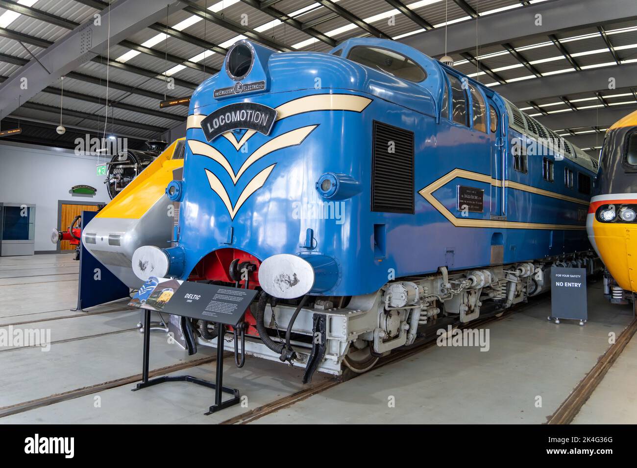 Preserved deltic diesel hi-res stock photography and images - Alamy