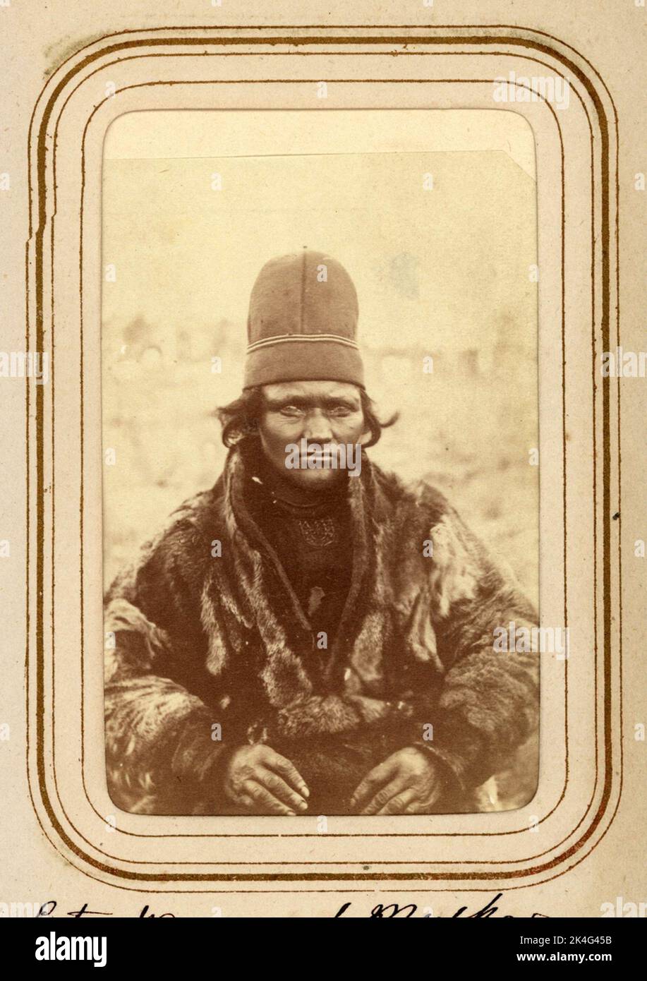 Portrait of Lotso Vannar f. Mulka, 48 years, Sirka's Sami village. From ...