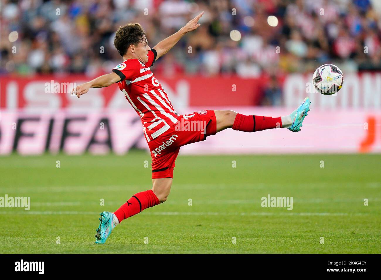 Rodrigo Riquelme of Girona FC during the La Liga match between Girona ...