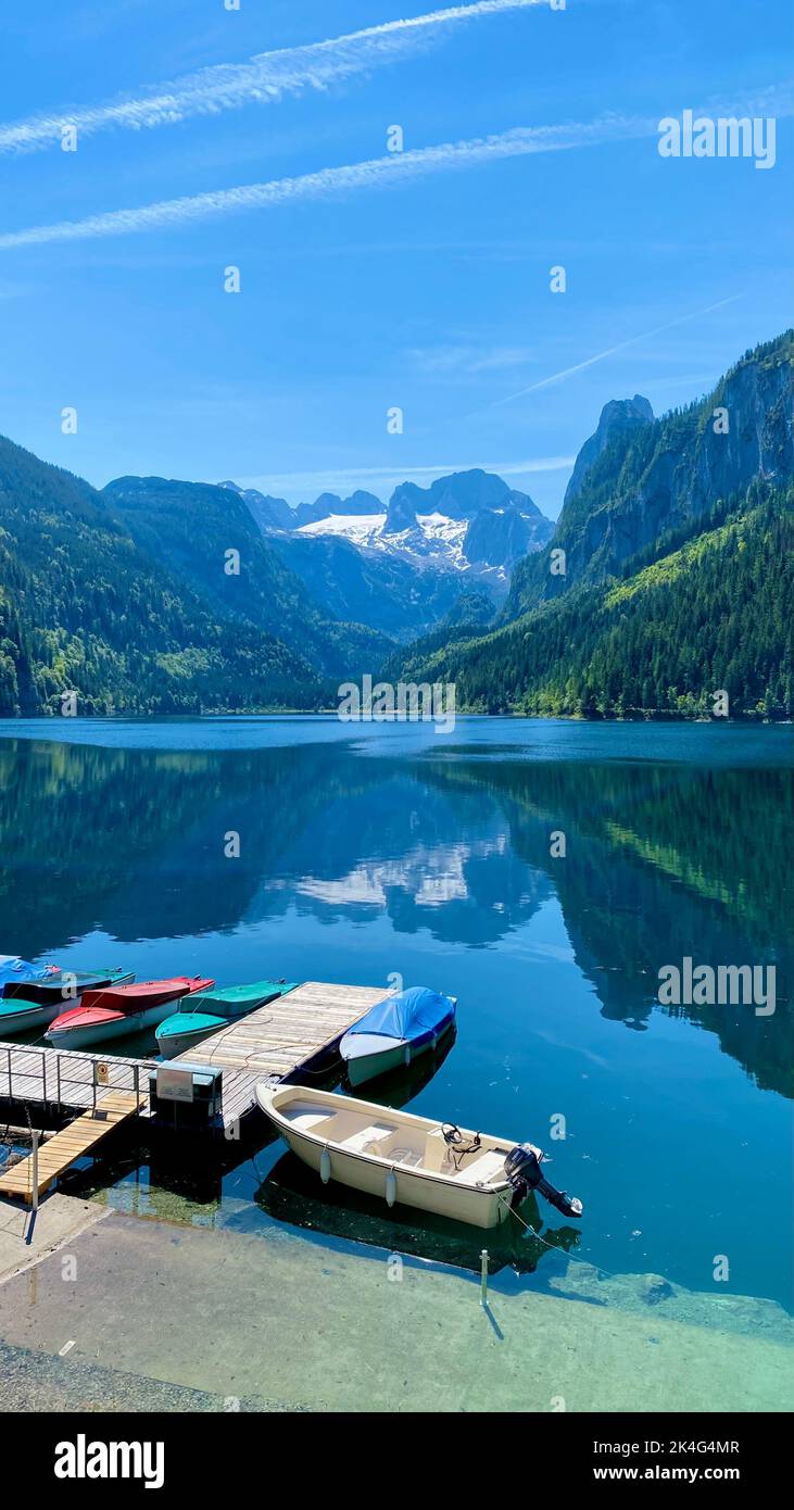 Gosau Lake is the lake in the south-western, Alpine part of Upper ...