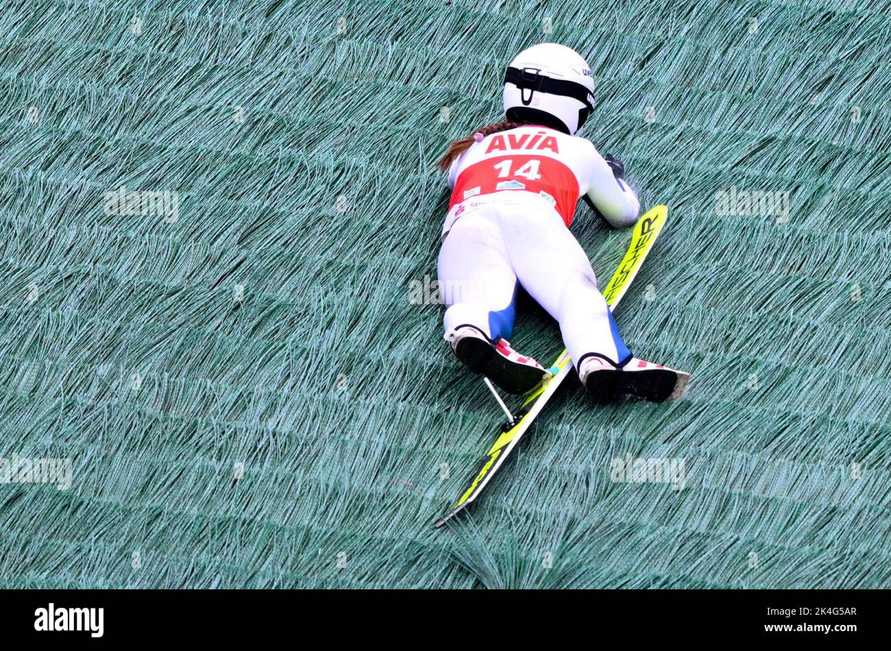 Klingenthal, Germany. 02nd Oct, 2022. Nordic skiing/Ski jumping: Summer ...