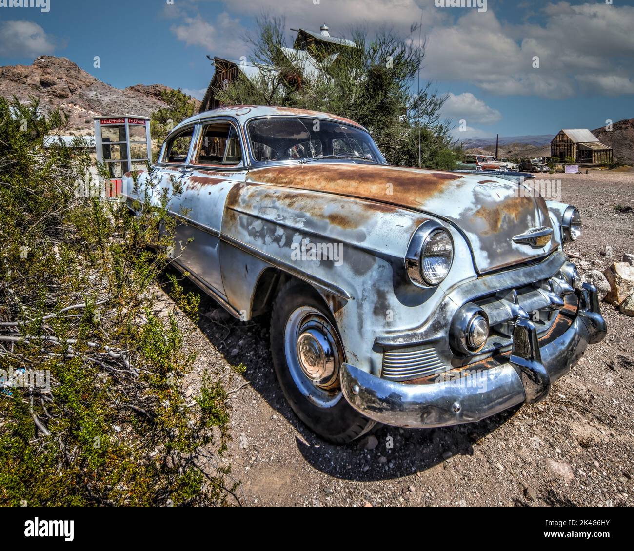 Nelson Ghost Town Stock Photo - Alamy