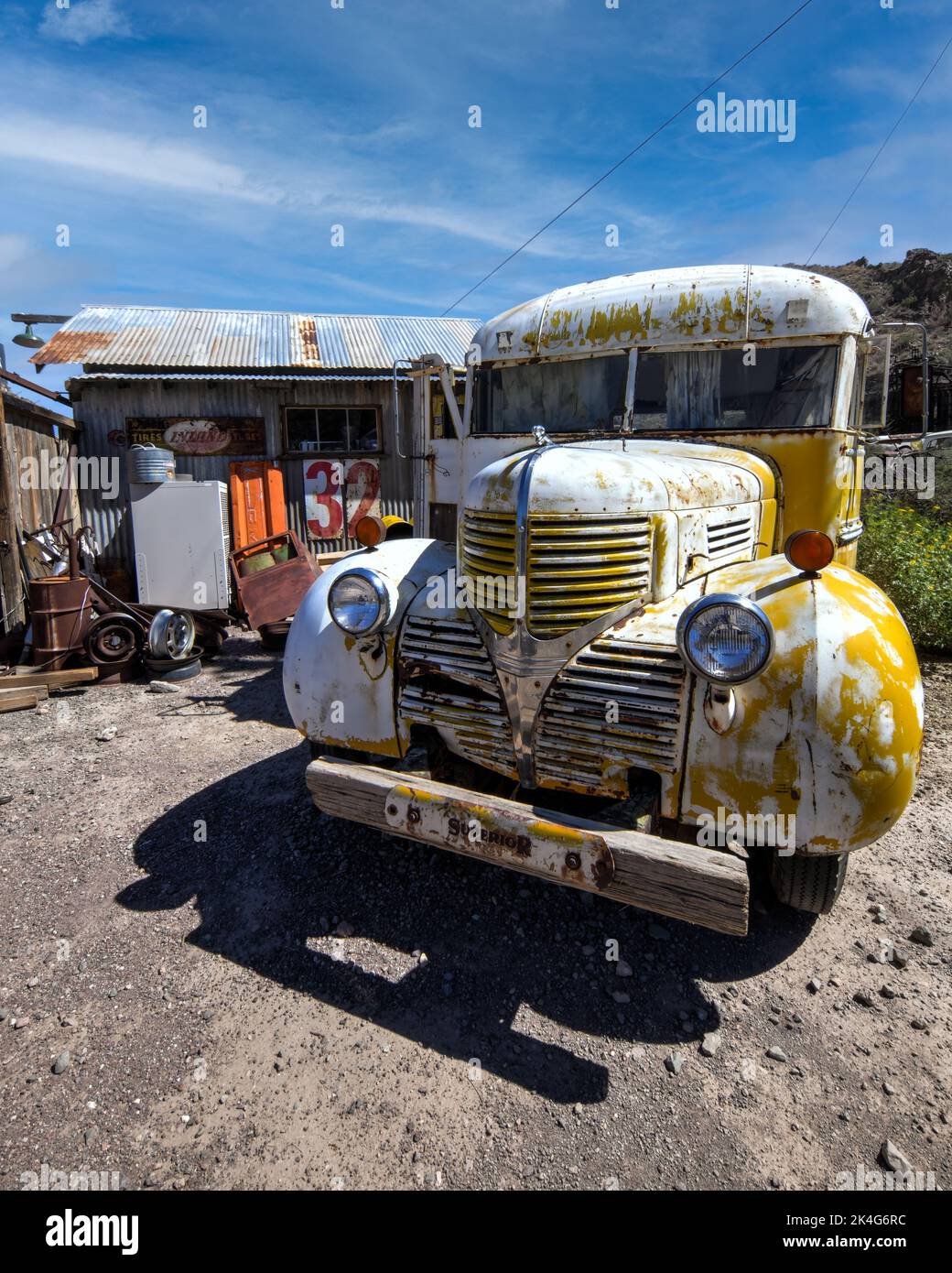 Nelson Ghost Town Stock Photo - Alamy