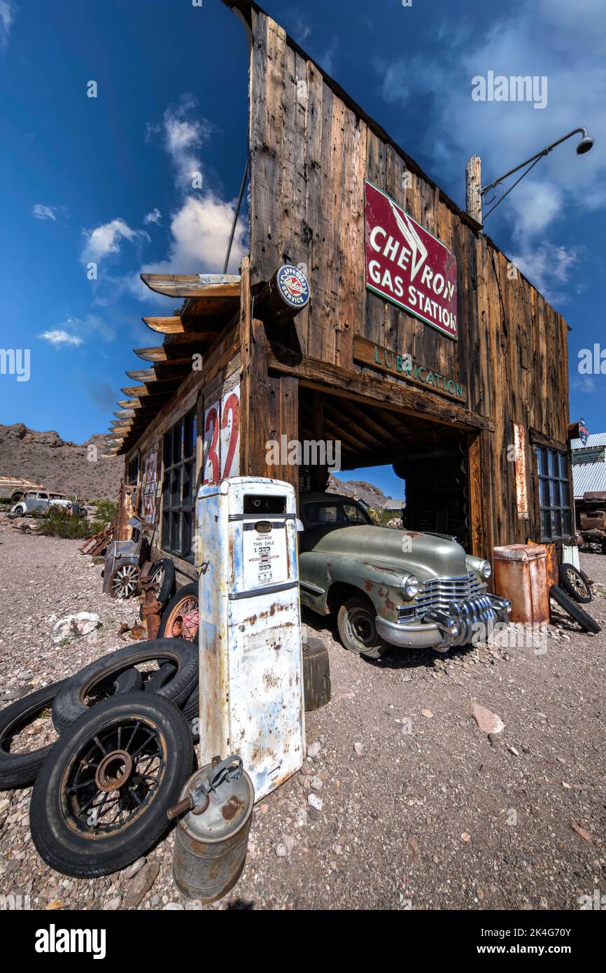 Nelson Ghost Town Stock Photo - Alamy