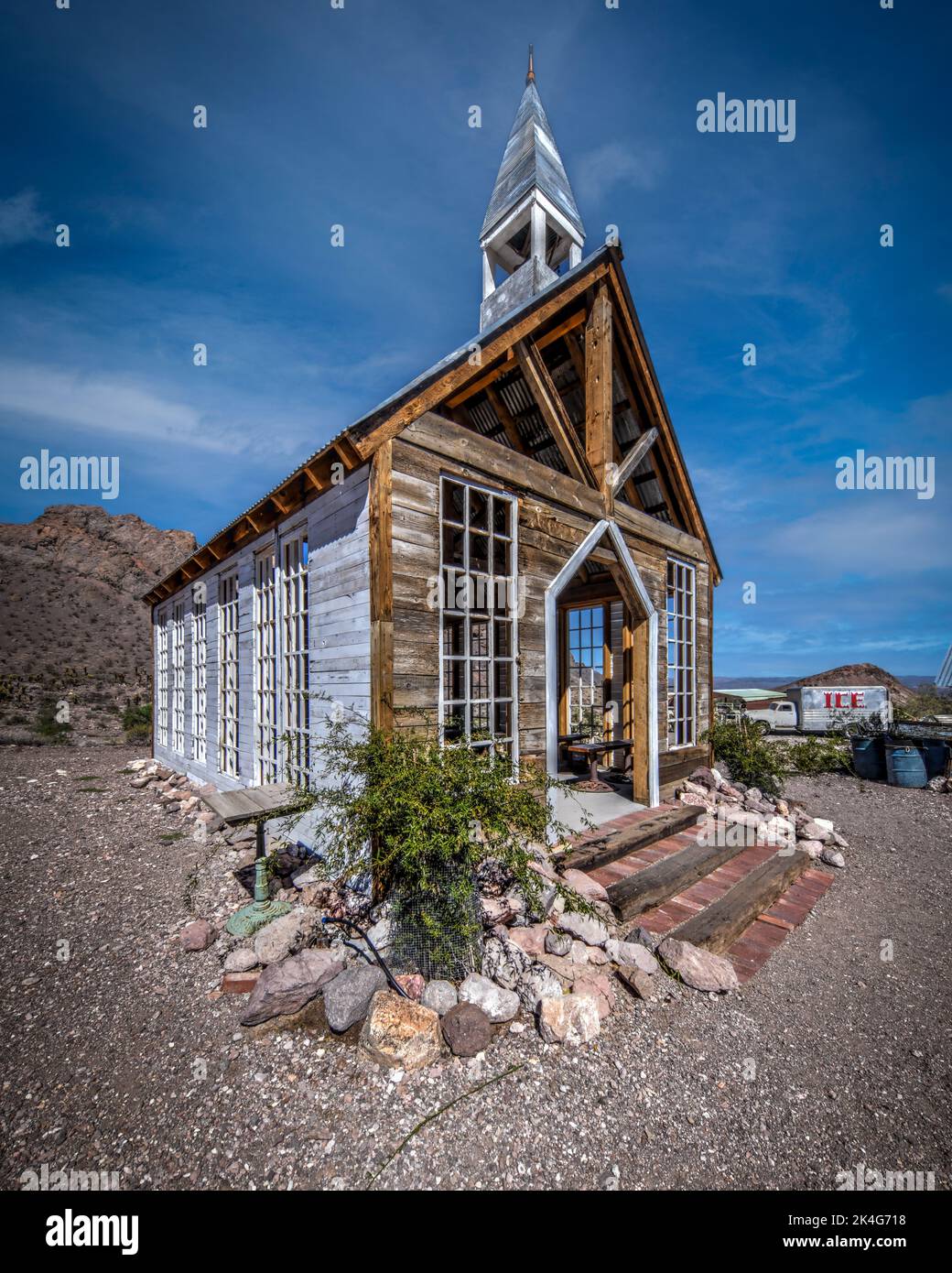 Nelson Ghost Town Stock Photo - Alamy