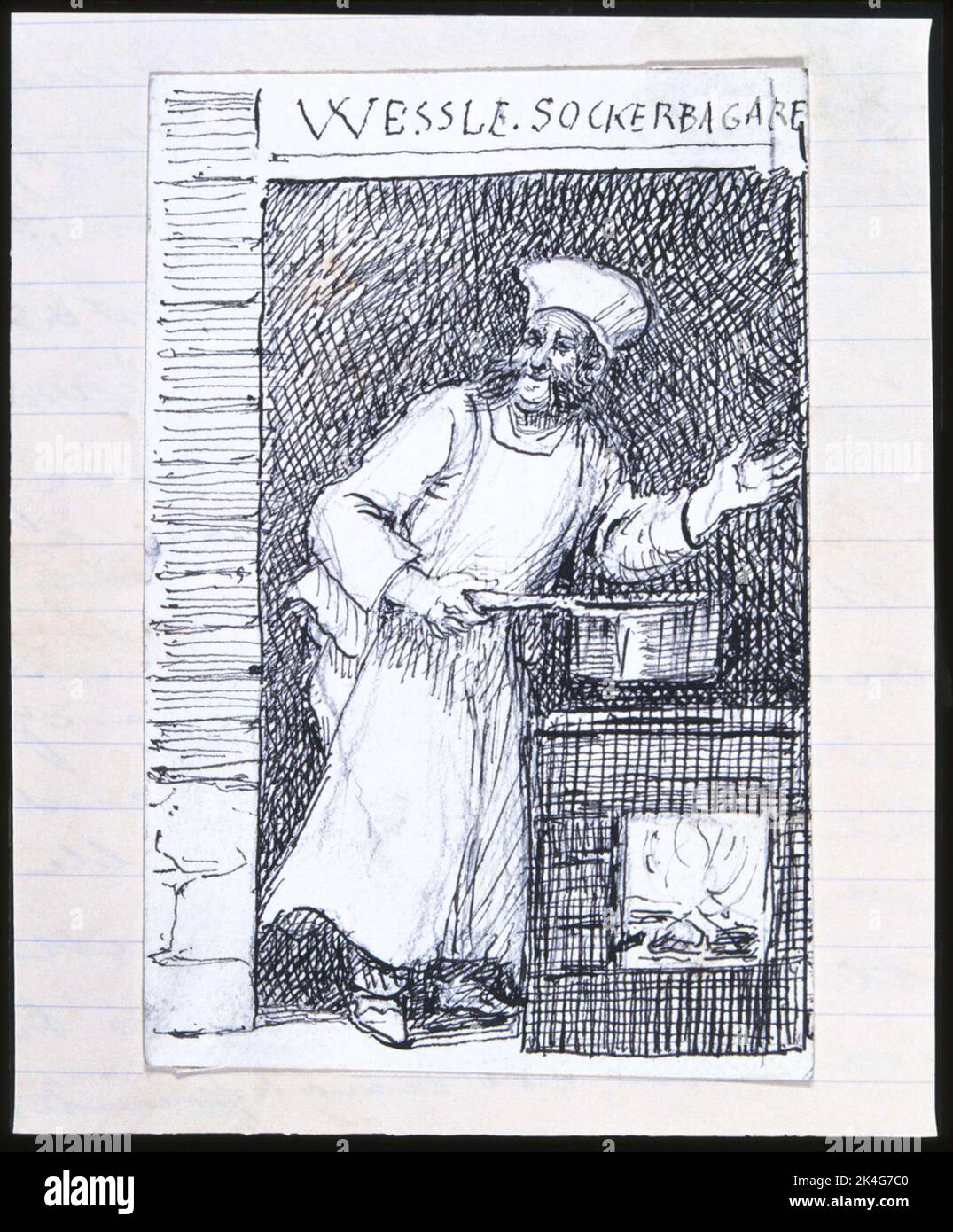 Wessle, Sugar Baker ". Vaxholm. Nordic Stock Photo - Alamy