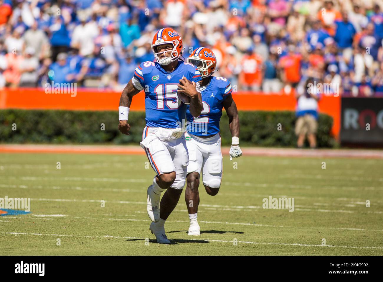 October 2, 2022: Florida Gators quarterback Anthony Richardson (15 ...