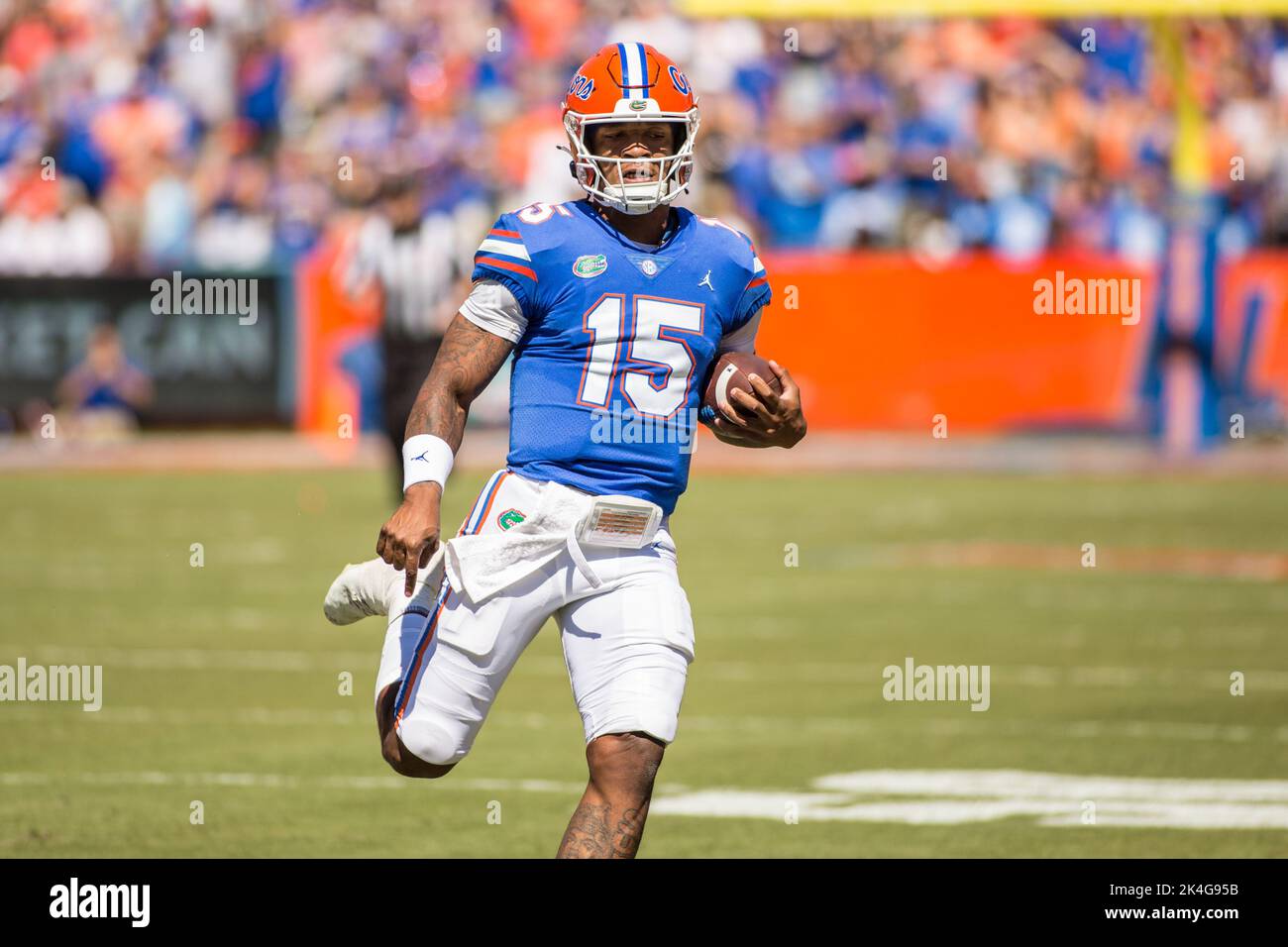 October 2, 2022: Florida Gators quarterback Anthony Richardson (15 ...