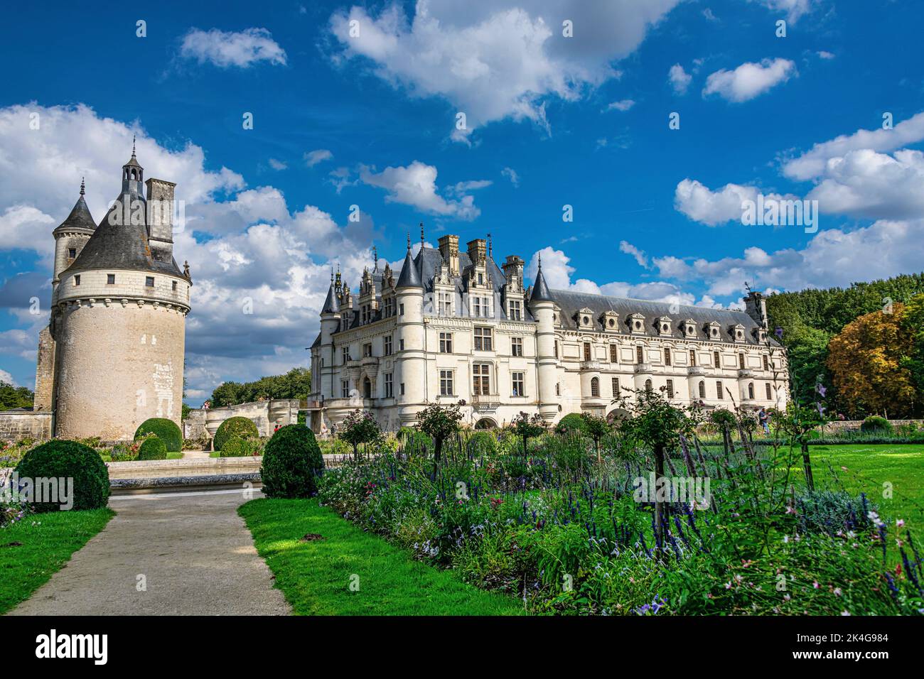 The Chateau de Chenonceau is a castle near the small village of ...