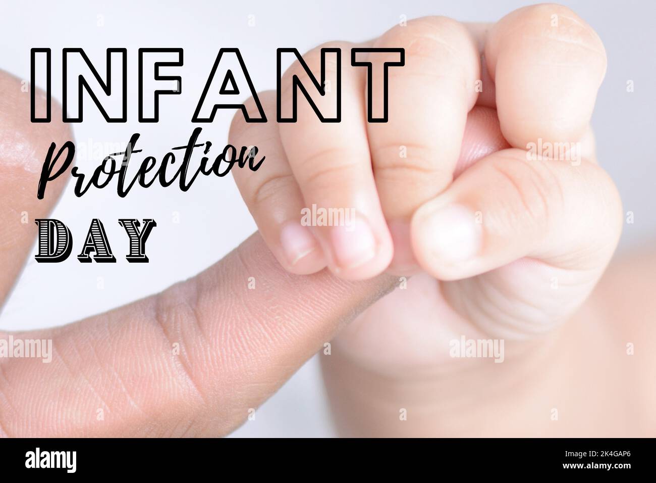 7 November infant protection day poster Stock Photo - Alamy