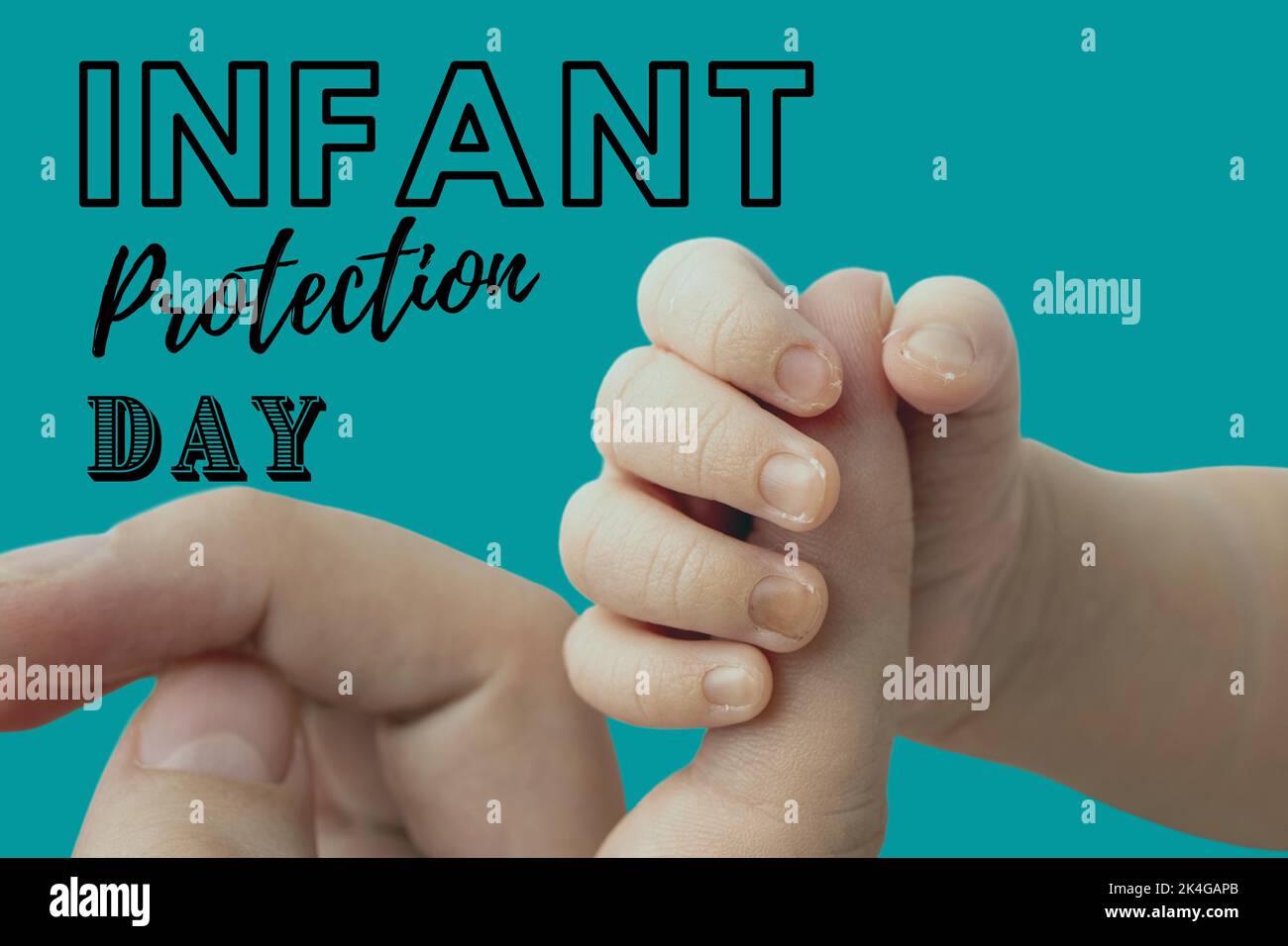 7 November infant protection day poster Stock Photo - Alamy