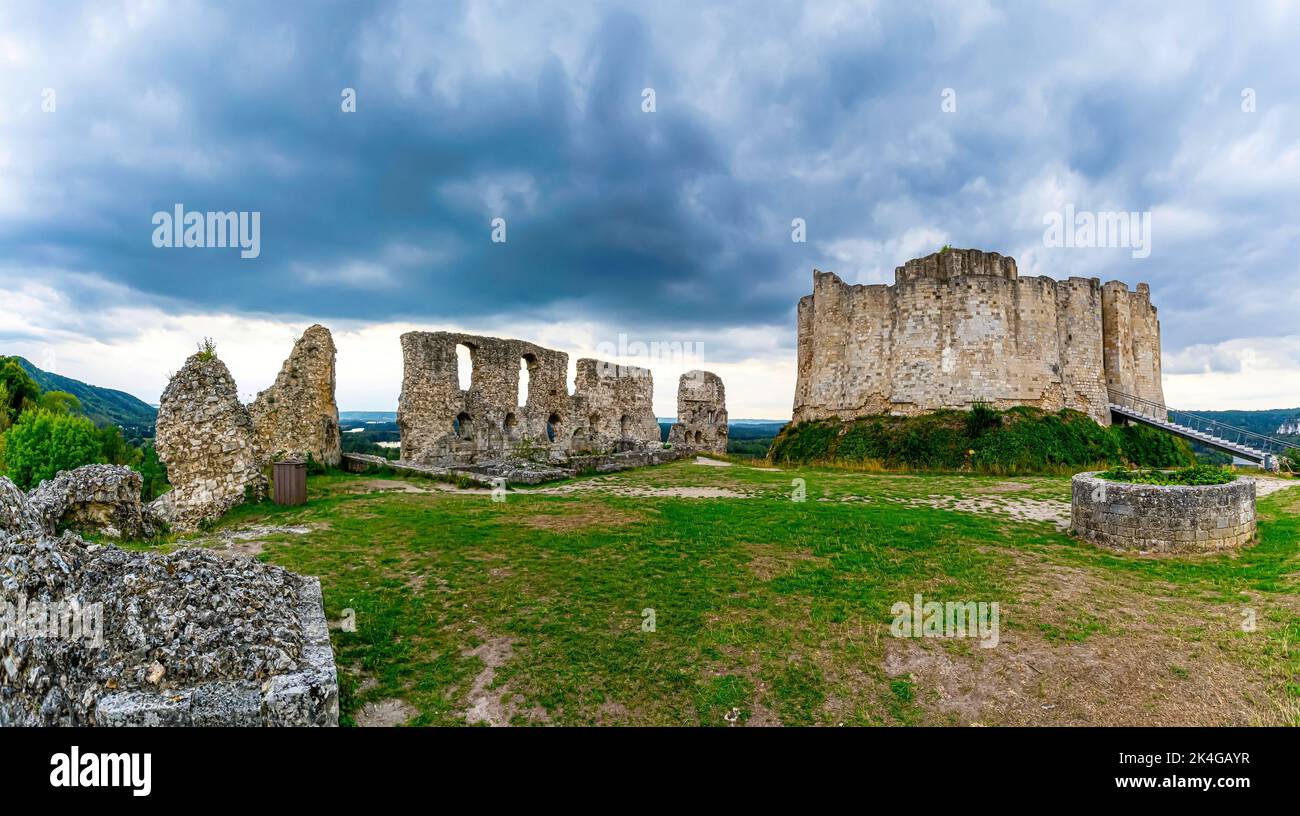 Château-Gaillard is an old fortified castle built at the end of the ...